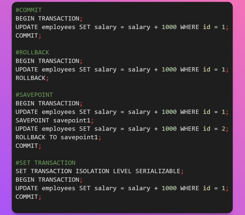 Karthik Saravanan on LinkedIn: #sql #database #programming #coder # ... Karthik Saravanan on LinkedIn: #sql #database #programming #coder # ...