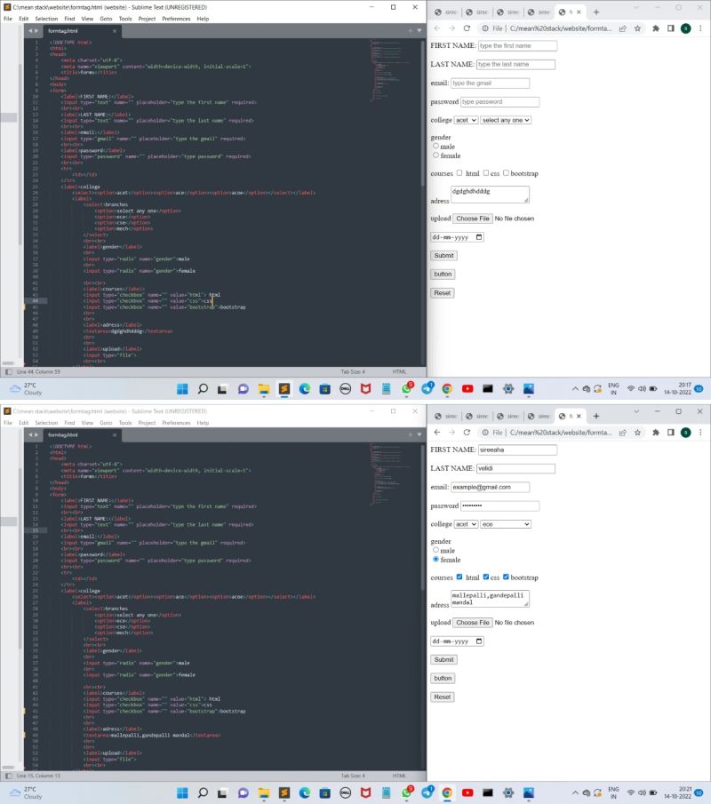 Sireesha Velidi on LinkedIn: #html #css #bootstrap #simhadri # ... Sireesha Velidi on LinkedIn: #html #css #bootstrap #simhadri # ...