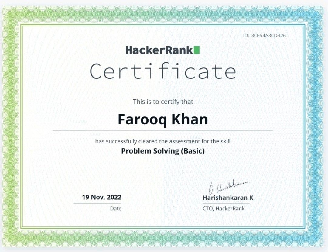 Farooq Khan on LinkedIn: #hackerrank #python #programming Farooq Khan on LinkedIn: #hackerrank #python #programming