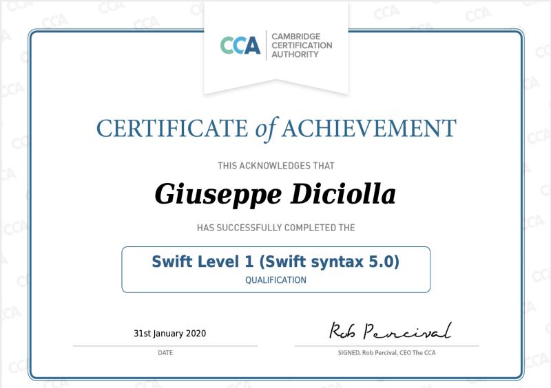 Giuseppe Diciolla on LinkedIn: #swift #ios #ipados #apple Giuseppe Diciolla on LinkedIn: #swift #ios #ipados #apple