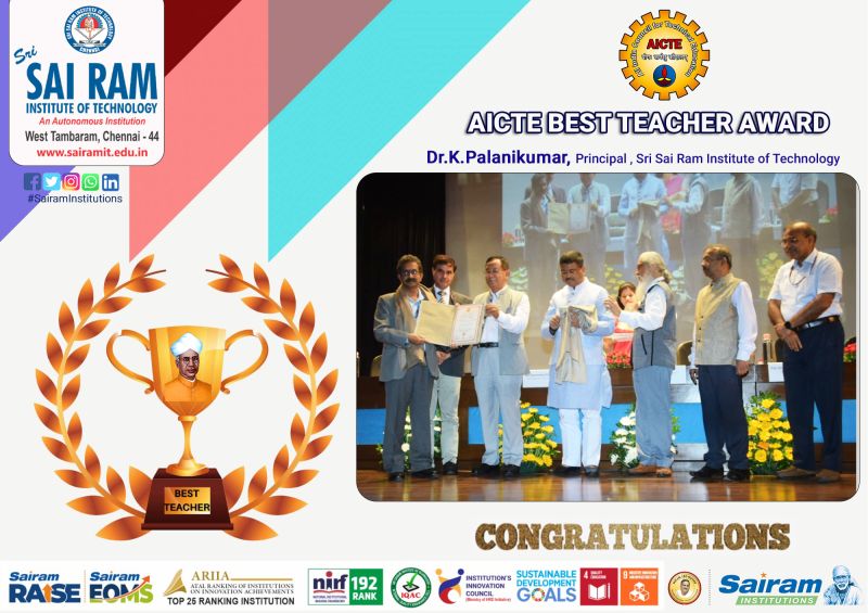 Dr. PALANIKUMAR K on LinkedIn: #sairaminstitutions #sairamit #sairamsap ... Dr. PALANIKUMAR K on LinkedIn: #sairaminstitutions #sairamit #sairamsap ...