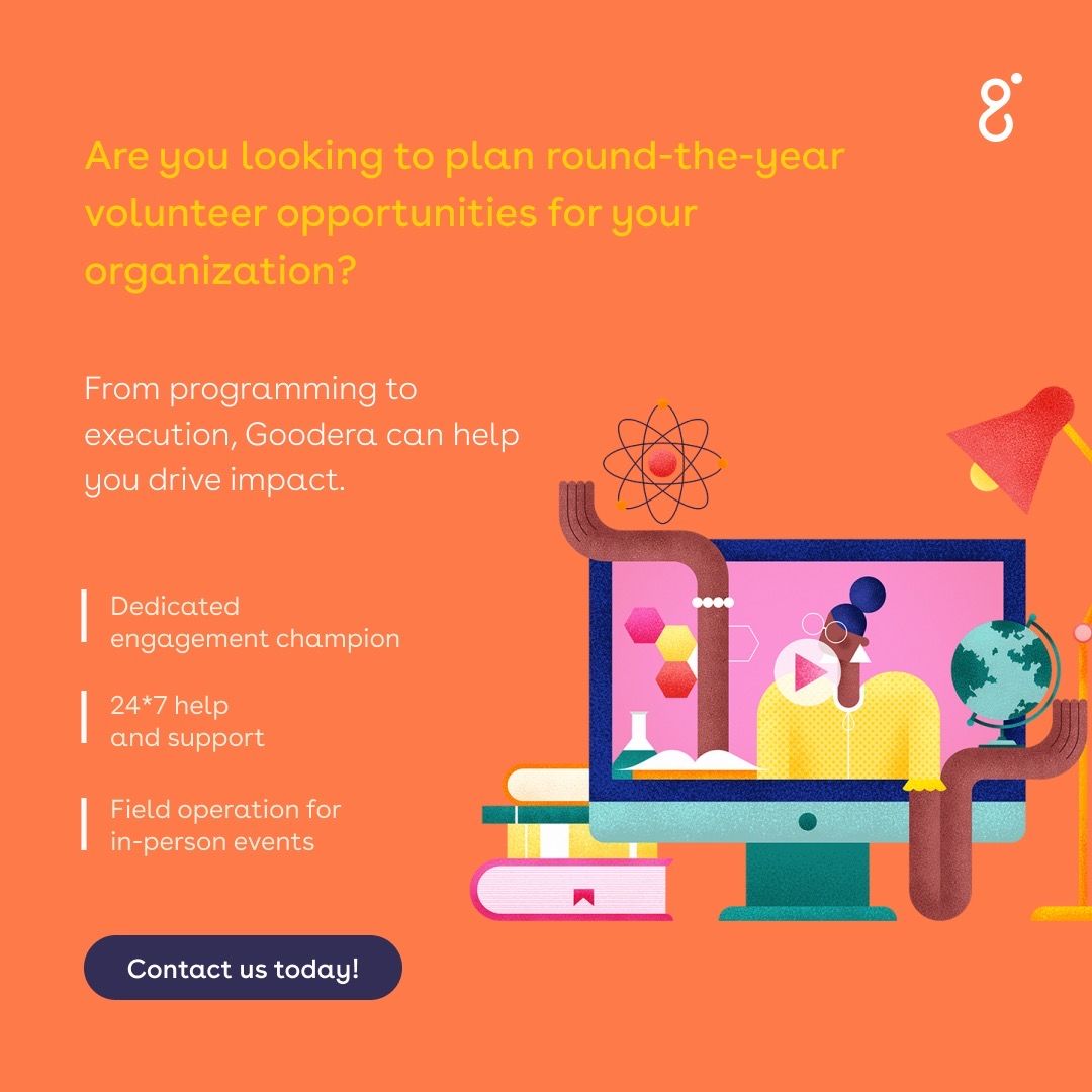 Goodera on LinkedIn: #volunteering #socialgood #dogoodfeelgood Goodera on LinkedIn: #volunteering #socialgood #dogoodfeelgood