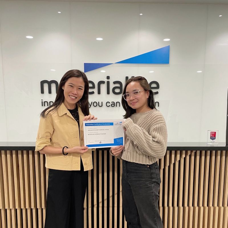 Amna Batrisha on LinkedIn: #intern #internship #materialisemalaysia Amna Batrisha on LinkedIn: #intern #internship #materialisemalaysia