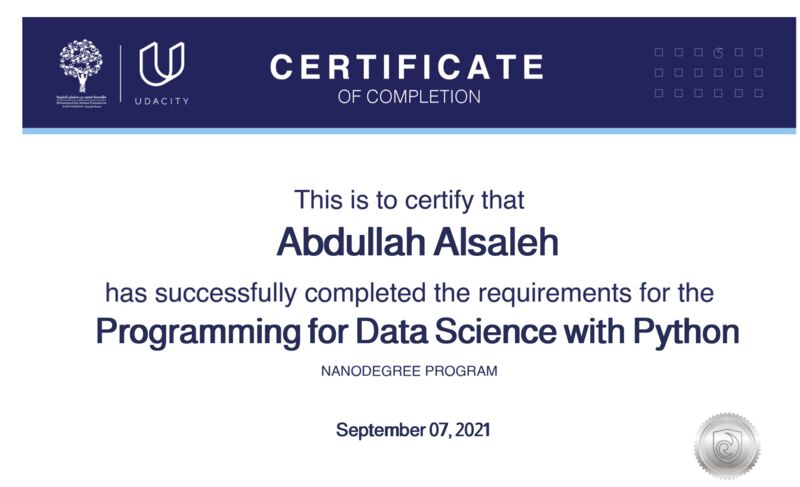 Abdullah Alsaleh, MSc on LinkedIn: #pdsnd #python #programming #nanodegree Abdullah Alsaleh, MSc on LinkedIn: #pdsnd #python #programming #nanodegree