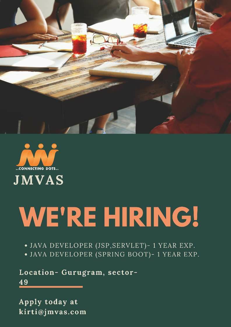 Akash Mishra on LinkedIn: #javadeveloper #springboot #jsp #servlets #job Akash Mishra on LinkedIn: #javadeveloper #springboot #jsp #servlets #job