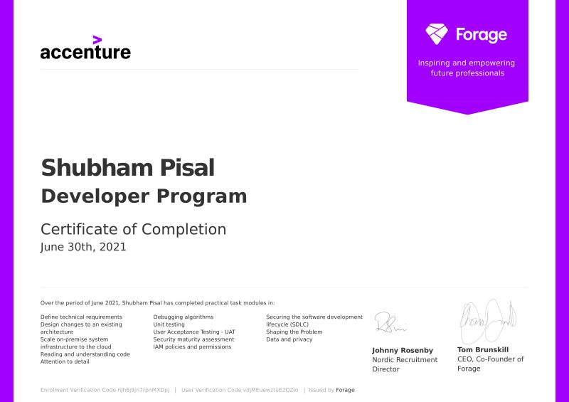 Shubham Pisal on LinkedIn: #internship #developer Shubham Pisal on LinkedIn: #internship #developer