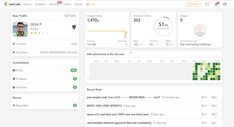 Deva P on LinkedIn: #leetcode #codingjourney #coding #leetcode #dsa # ... Deva P on LinkedIn: #leetcode #codingjourney #coding #leetcode #dsa # ...