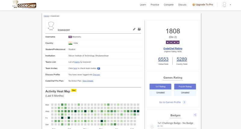 Dibyanshu Dash on LinkedIn: #competitiveprogramming #codechef Dibyanshu Dash on LinkedIn: #competitiveprogramming #codechef