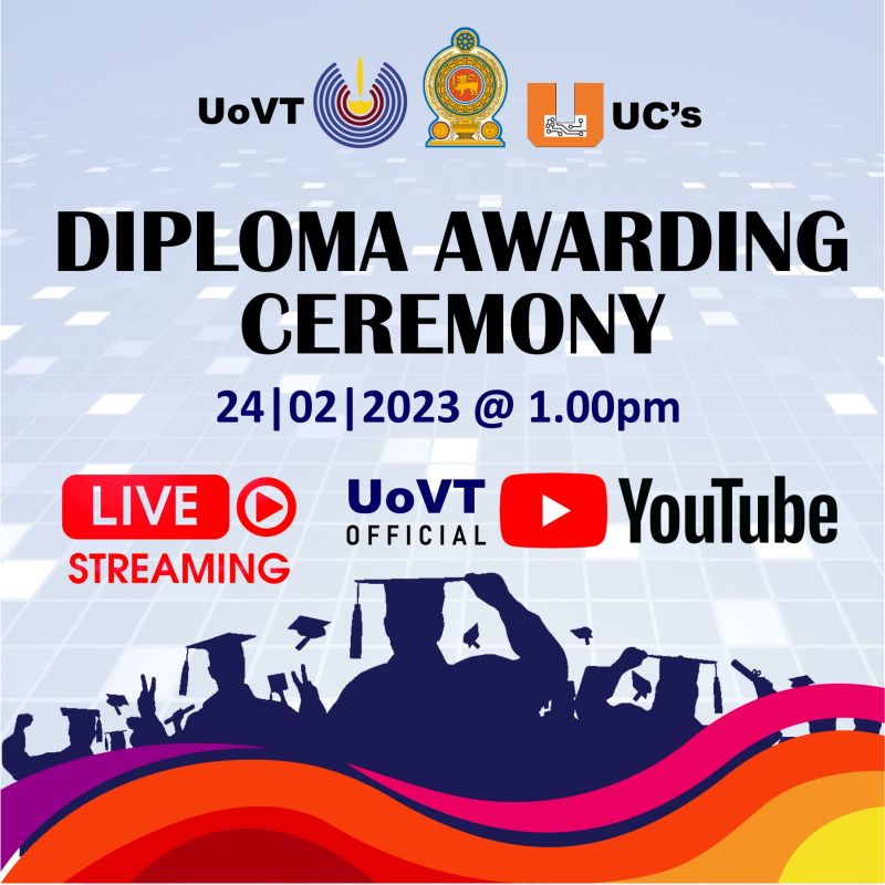 Tharindu Jayamuthuge on LinkedIn: #diploma #ceremony #uovt #bmich Tharindu Jayamuthuge on LinkedIn: #diploma #ceremony #uovt #bmich