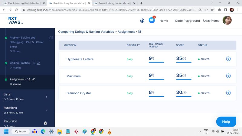 Uday Kayithoju on LinkedIn: #day12 #ccbp #nxtwave #python # ... Uday Kayithoju on LinkedIn: #day12 #ccbp #nxtwave #python # ...