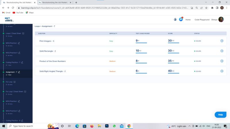 Shreya Reddy on LinkedIn: #day27 #30daysofcode #nxtwave #ccbp #ccbpian ... Shreya Reddy on LinkedIn: #day27 #30daysofcode #nxtwave #ccbp #ccbpian ...