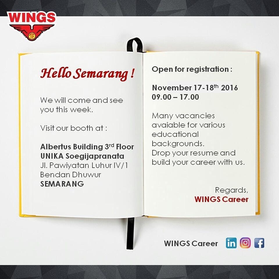 Wings Group Indonesia (Sayap Mas Utama) on LinkedIn: Hallo Semarang ... Wings Group Indonesia (Sayap Mas Utama) on LinkedIn: Hallo Semarang ...