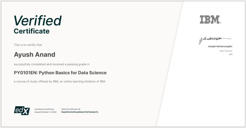 Ayush Anand on LinkedIn: #python #automotive #edx #elearning # ... Ayush Anand on LinkedIn: #python #automotive #edx #elearning # ...