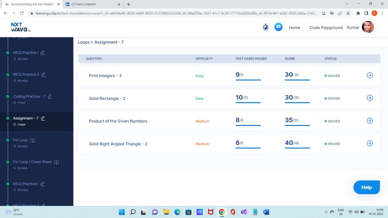 Kumar Nakkala on LinkedIn: #day23 #python #assignment #loops ... Kumar Nakkala on LinkedIn: #day23 #python #assignment #loops ...