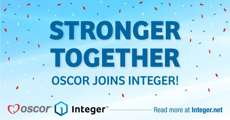 Oscor Inc. on LinkedIn: #integer #integer #oscor #acquisition #medtech ... Oscor Inc. on LinkedIn: #integer #integer #oscor #acquisition #medtech ...