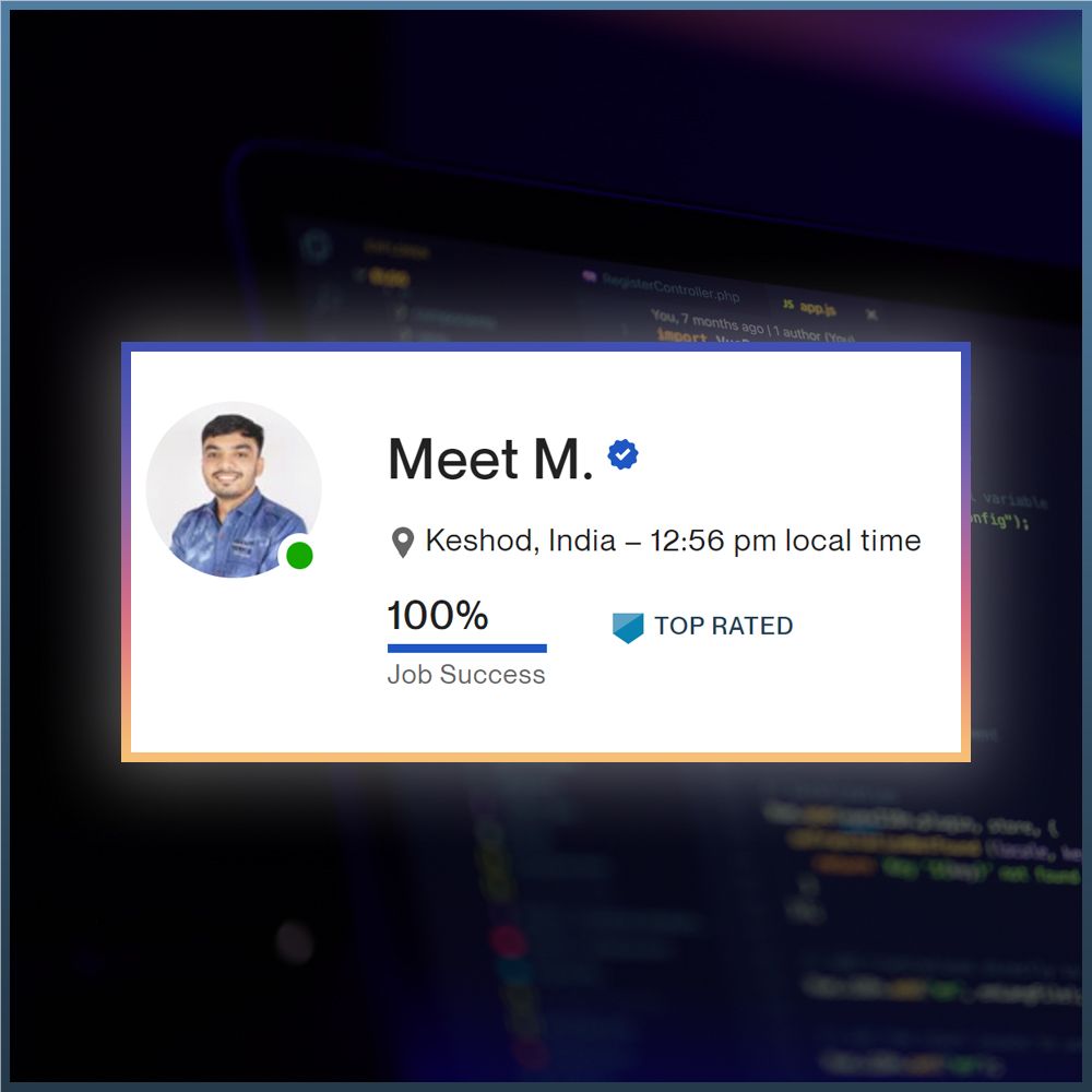 Meet Mandaviya on LinkedIn: #thankyou #opportunities #upwork #toprated ... Meet Mandaviya on LinkedIn: #thankyou #opportunities #upwork #toprated ...