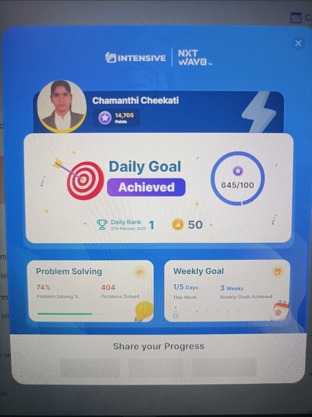 Chamanthi Cheekati on LinkedIn: #day37 #nxtwave #ccbp ... Chamanthi Cheekati on LinkedIn: #day37 #nxtwave #ccbp ...