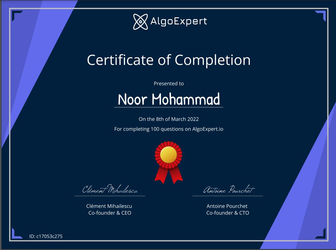 Noor Mohammad on LinkedIn: #algorithms #dsa #problemsolving # ... Noor Mohammad on LinkedIn: #algorithms #dsa #problemsolving # ...