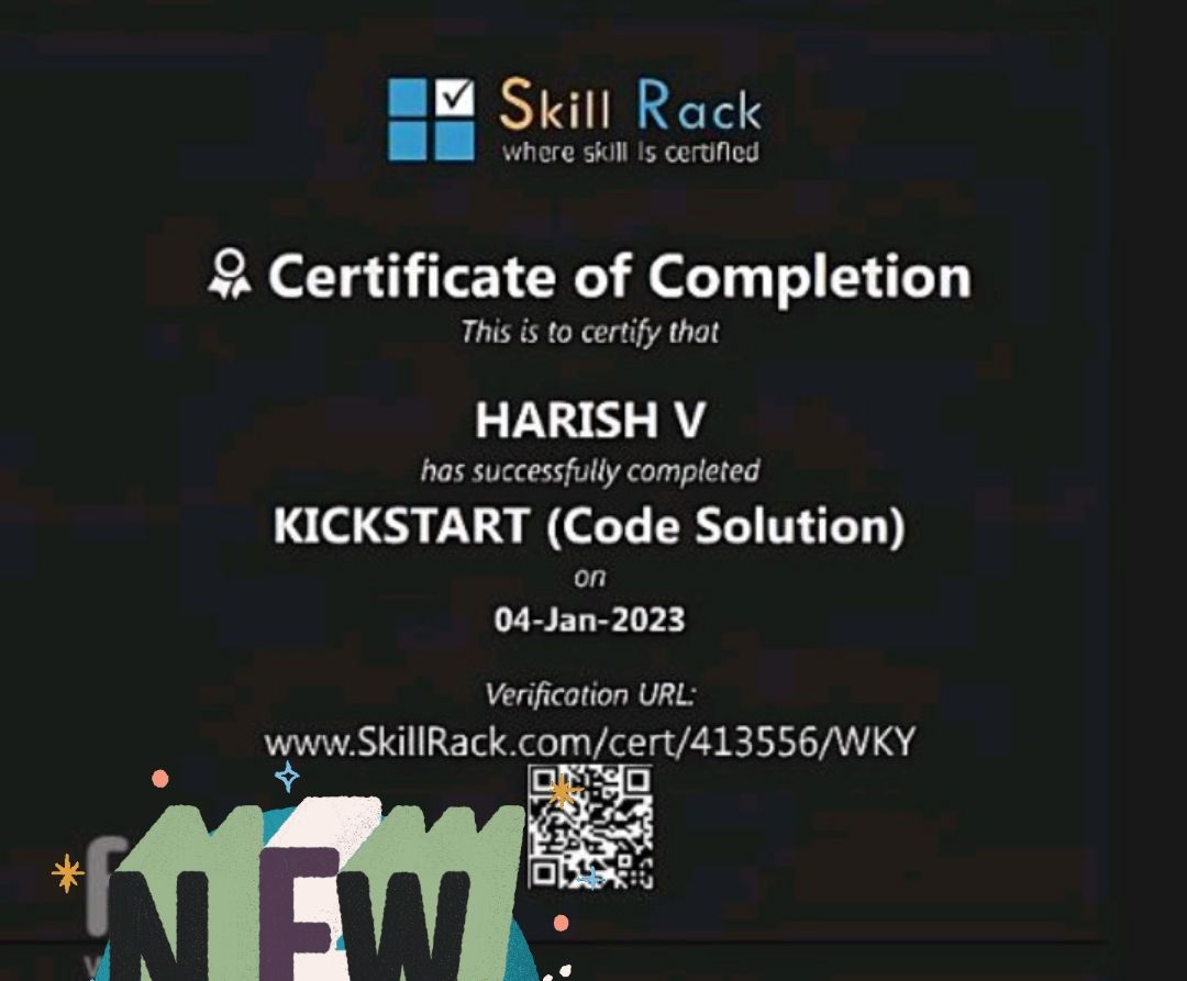 Harish V on LinkedIn: #skillrack Harish V on LinkedIn: #skillrack