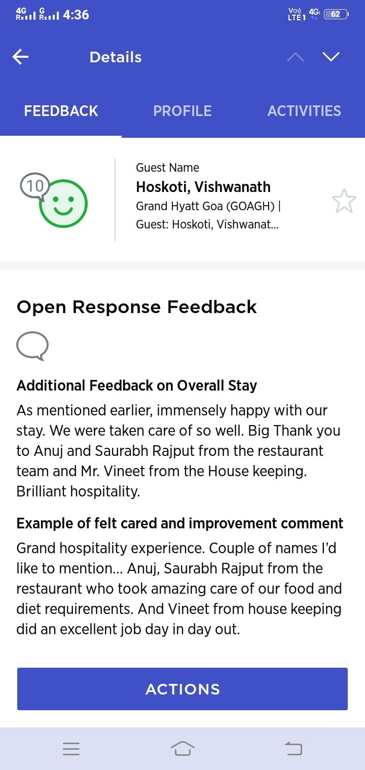 #feeling #proud #hospitality #grand #hyatt #goa #guestexperience #guest ... #feeling #proud #hospitality #grand #hyatt #goa #guestexperience #guest ...