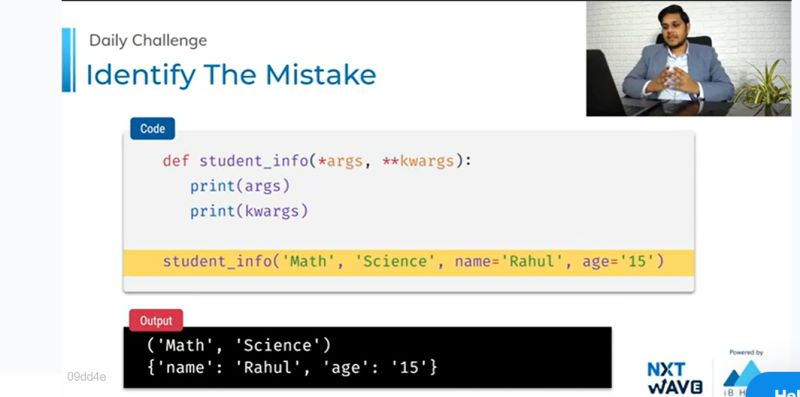 Sanju Kumar kaniki on LinkedIn: #day51 #nxtwave #100daysofcodechallenge Sanju Kumar kaniki on LinkedIn: #day51 #nxtwave #100daysofcodechallenge