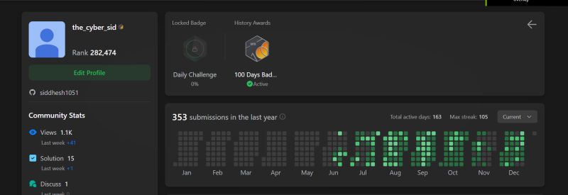 Siddhesh Patil on LinkedIn: #share #leetcode #100daysofcodechallenge ... Siddhesh Patil on LinkedIn: #share #leetcode #100daysofcodechallenge ...