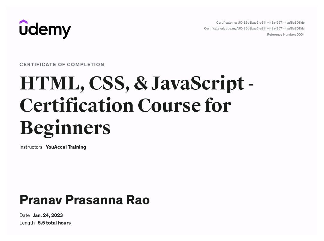 Pranav Rao on LinkedIn: #html #css #javascript Pranav Rao on LinkedIn: #html #css #javascript