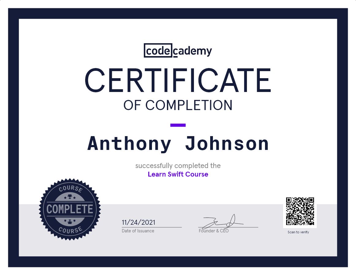 Anthony J. on LinkedIn: #ios #swiftdeveloper #swiftprogramminglanguage ... Anthony J. on LinkedIn: #ios #swiftdeveloper #swiftprogramminglanguage ...