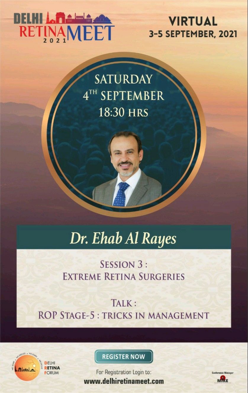 Listen to the master demonstrating his surgical skills in ROP. To ... Listen to the master demonstrating his surgical skills in ROP. To ...