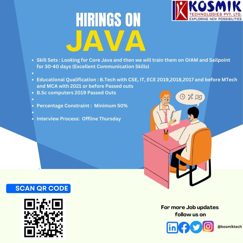 SAI KUMAR Sambathini on LinkedIn: #openings #java #javadeveloper # ... SAI KUMAR Sambathini on LinkedIn: #openings #java #javadeveloper # ...