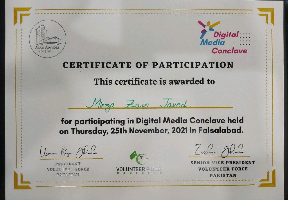 Zain Javed on LinkedIn: 👍 Zain Javed on LinkedIn: 👍