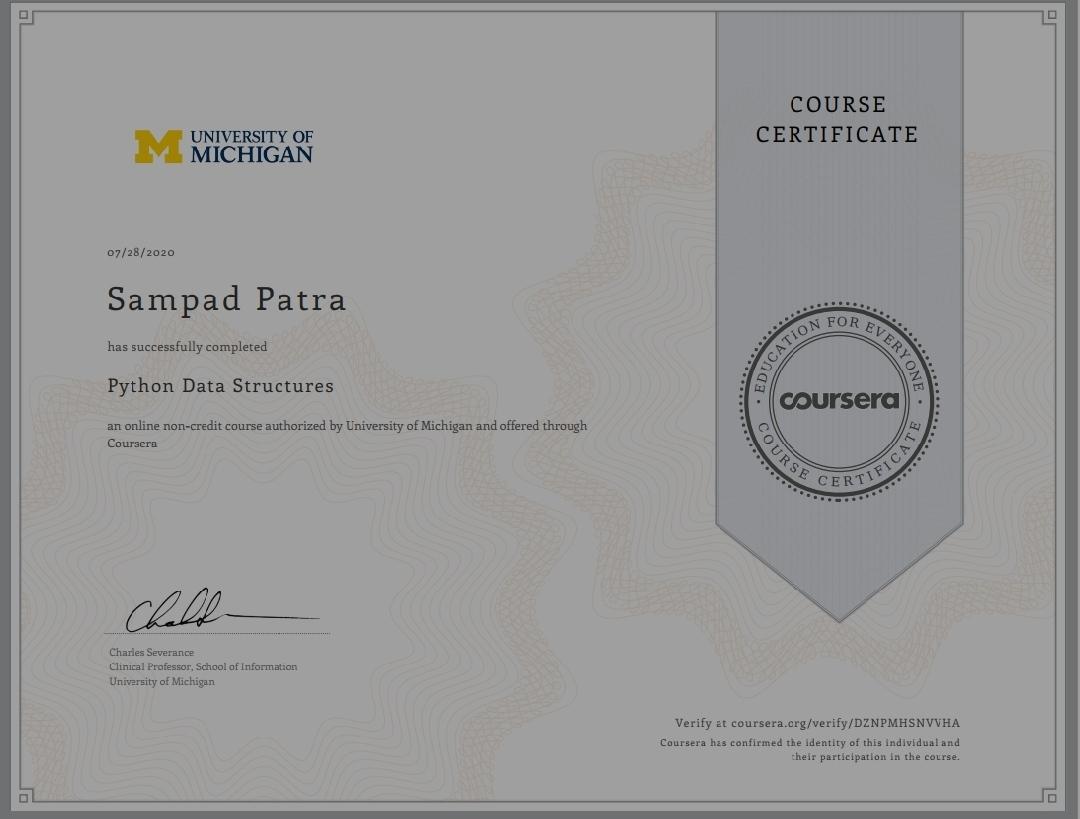 Sampad Patra on LinkedIn: #python #learning #education #career #success ... Sampad Patra on LinkedIn: #python #learning #education #career #success ...