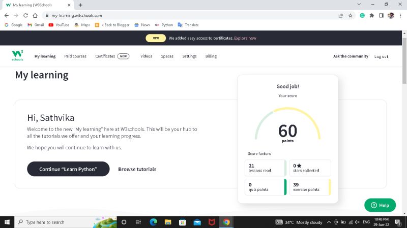 Sathvika Jampana on LinkedIn: #pythonprogramming #pythonlearning # ... Sathvika Jampana on LinkedIn: #pythonprogramming #pythonlearning # ...