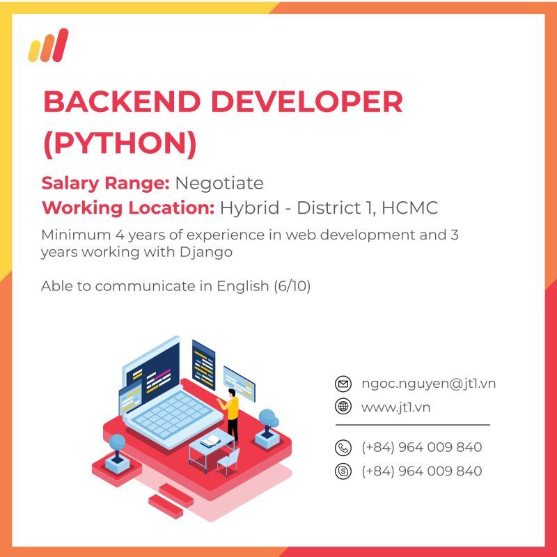 Chloe Nguyen on LinkedIn: #backend_developer #python #backend #python # ... Chloe Nguyen on LinkedIn: #backend_developer #python #backend #python # ...