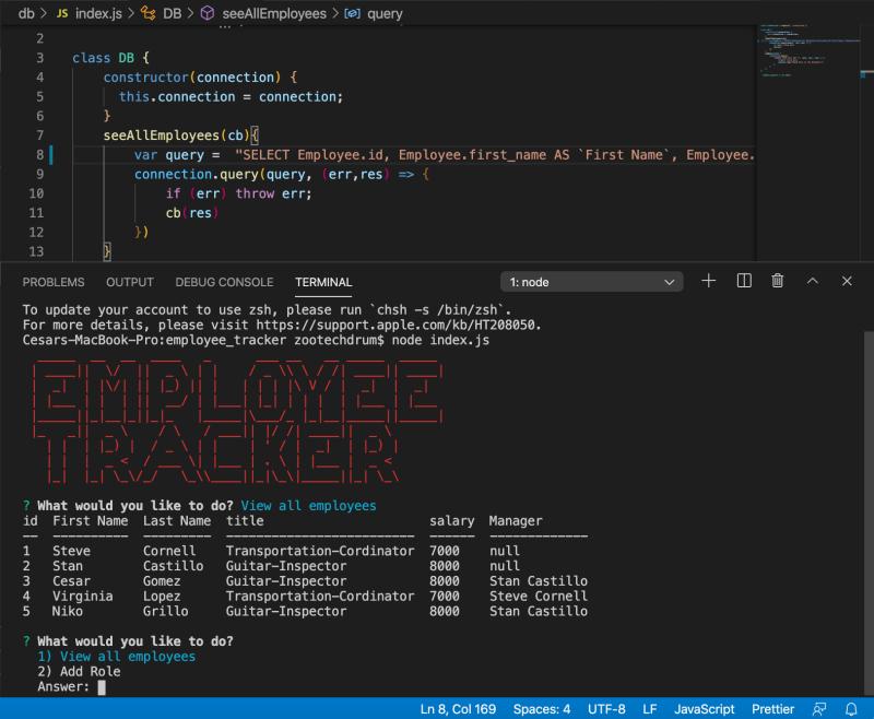 Cesar Gomez on LinkedIn: #mysql #node #mysql #javascript #javascript # ... Cesar Gomez on LinkedIn: #mysql #node #mysql #javascript #javascript # ...