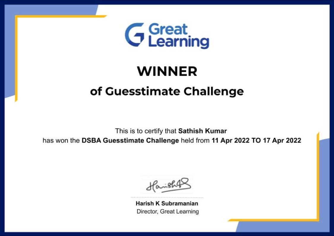 Sathish Kumar on LinkedIn: #powerahead #greatlearning #python # ... Sathish Kumar on LinkedIn: #powerahead #greatlearning #python # ...