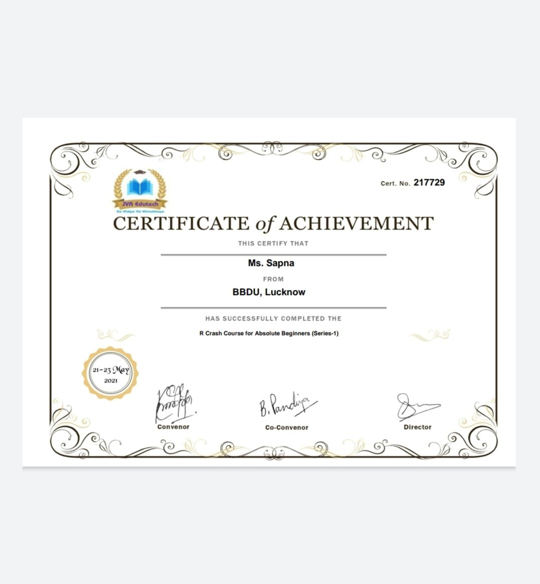 Sapna Kumari on LinkedIn: #r Sapna Kumari on LinkedIn: #r