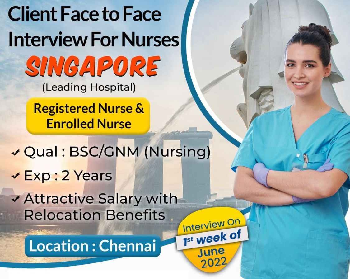Singapore vacancies available interested nurses contact immediately ... Singapore vacancies available interested nurses contact immediately ...