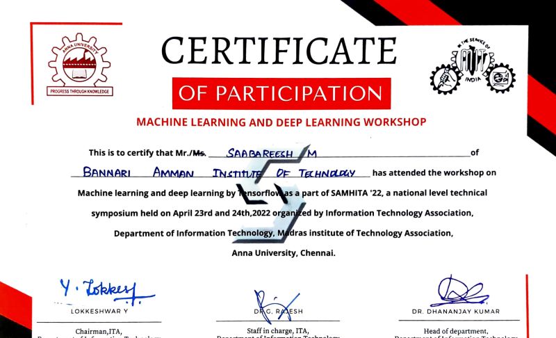 Sabareesh Mahesh on LinkedIn: #machinelearning #deeplearning #workshop #mit Sabareesh Mahesh on LinkedIn: #machinelearning #deeplearning #workshop #mit