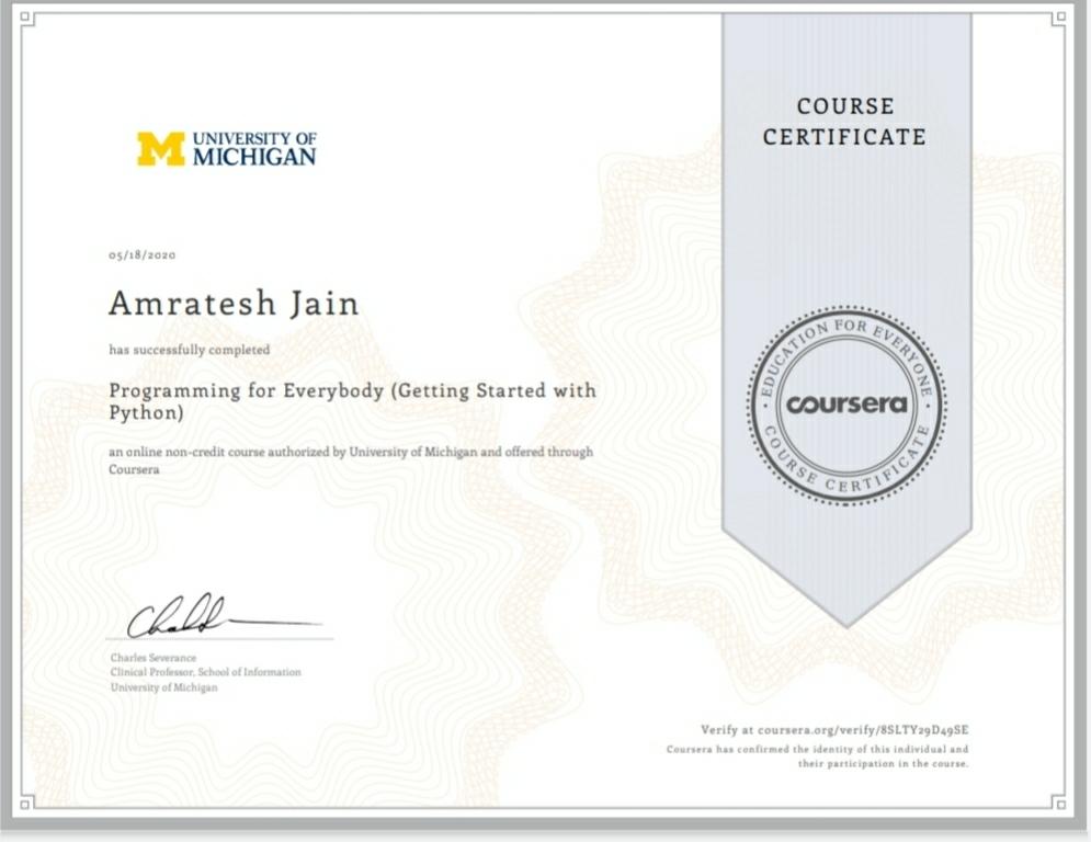 Amratesh Jain on LinkedIn: #pythonprogramming #python3 Amratesh Jain on LinkedIn: #pythonprogramming #python3