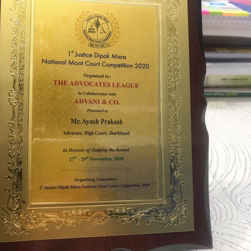 Ayush Prakash on LinkedIn: #mooting Ayush Prakash on LinkedIn: #mooting