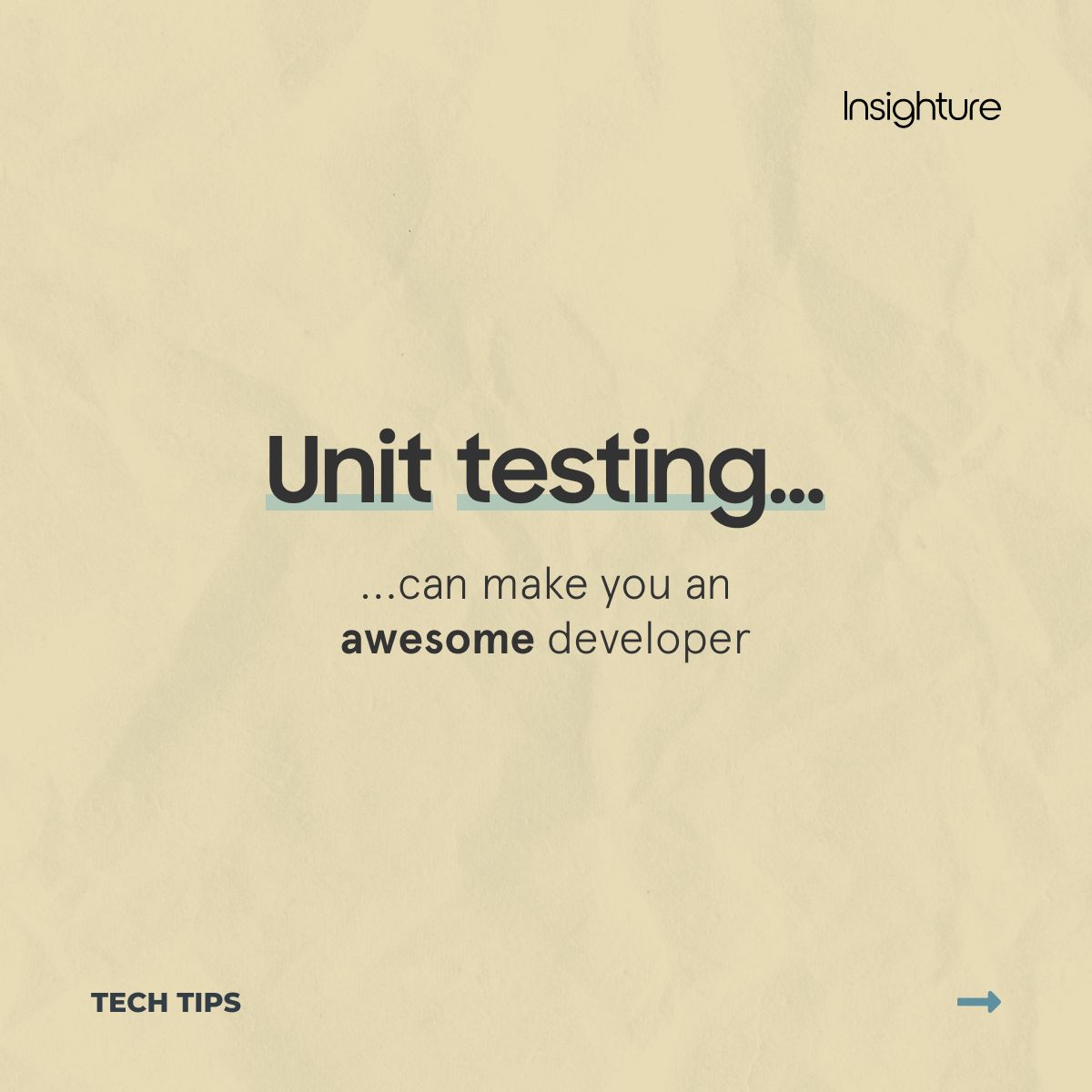 Insighture on LinkedIn: #softwaredevelopment #unittesting #codequality ... Insighture on LinkedIn: #softwaredevelopment #unittesting #codequality ...
