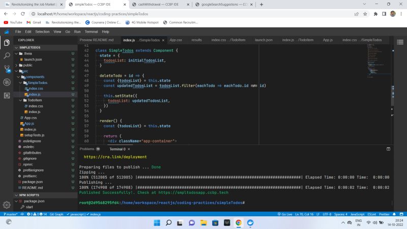 Dileep Kumar Doddi on LinkedIn: #day96 #100daysofcodechallenge #ccbp # ... Dileep Kumar Doddi on LinkedIn: #day96 #100daysofcodechallenge #ccbp # ...