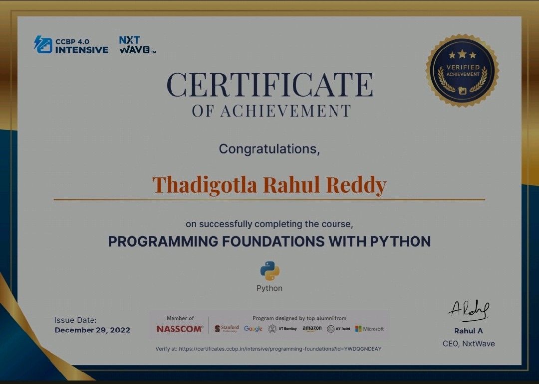 Rahul Reddy Thadigotla on LinkedIn: #50daysofcodechallenge #day48 # ... Rahul Reddy Thadigotla on LinkedIn: #50daysofcodechallenge #day48 # ...