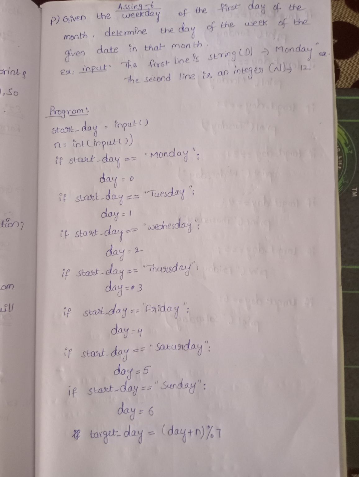 Nandini Renangi on LinkedIn: #Assignment-6 #coding practice #day ... Nandini Renangi on LinkedIn: #Assignment-6 #coding practice #day ...