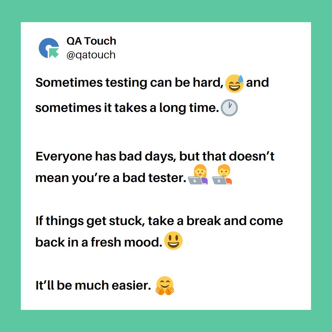 QA Touch on LinkedIn: #qacommunity #community #qa #qualityassurance # ... QA Touch on LinkedIn: #qacommunity #community #qa #qualityassurance # ...