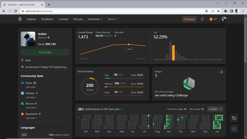 Aniket Surjuse on LinkedIn: #linkedin #dsa #coding #growth #leetcode ... Aniket Surjuse on LinkedIn: #linkedin #dsa #coding #growth #leetcode ...