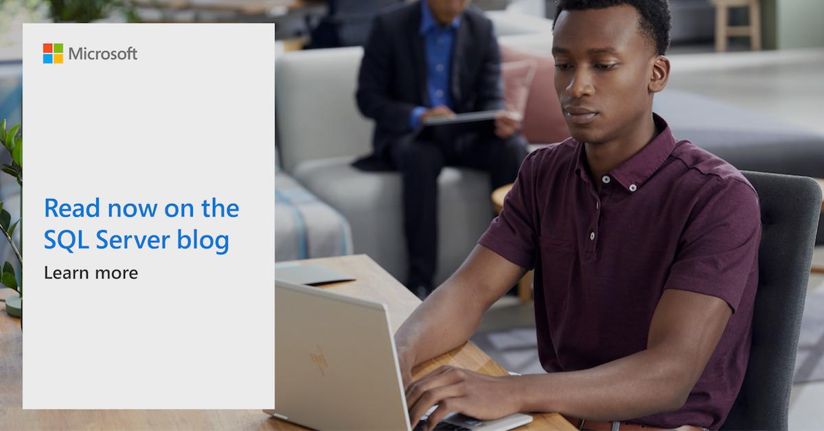 Microsoft SQL Server on LinkedIn: SQL Server 2019 lets you run SQL ... Microsoft SQL Server on LinkedIn: SQL Server 2019 lets you run SQL ...