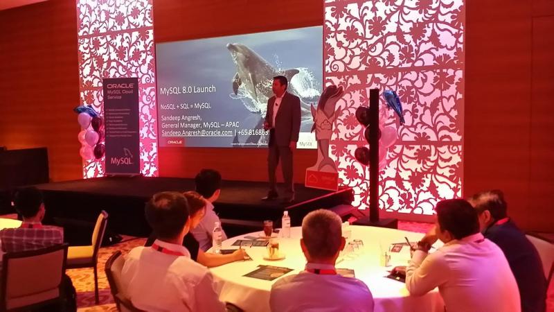 Oracle MySQL on LinkedIn: MySQL 8.0 Launch event in Singapore. Sandeep ... Oracle MySQL on LinkedIn: MySQL 8.0 Launch event in Singapore. Sandeep ...