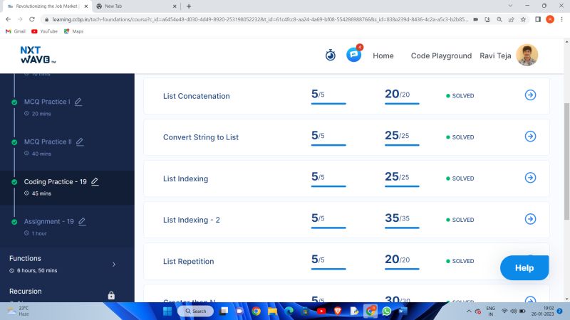 Ravi Teja Margana on LinkedIn: #ccbp #nxtwave #pythonprogramming # ... Ravi Teja Margana on LinkedIn: #ccbp #nxtwave #pythonprogramming # ...